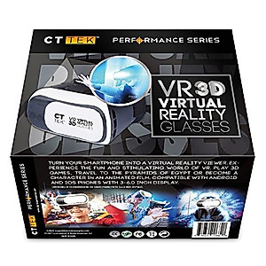 CT TEK Performance Series VR 3D Virtual Reality Glasses