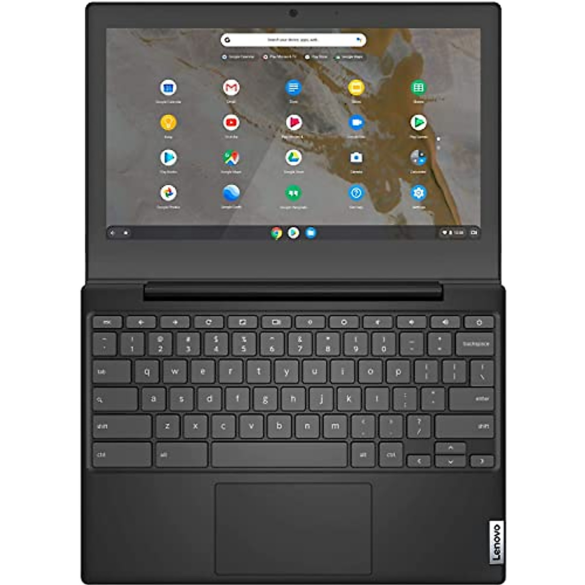 2022 Newest Lenovo Chromebook 3 11 11.6'' Laptop for Business and Student, Intel Celron N4020(up to 2.8GHz), 4GB RAM, 320GB Space(64GB eMMC+256GB Card), Webcam, USB Type-C, Wifi,Chrome OS,Black+JVQ MP