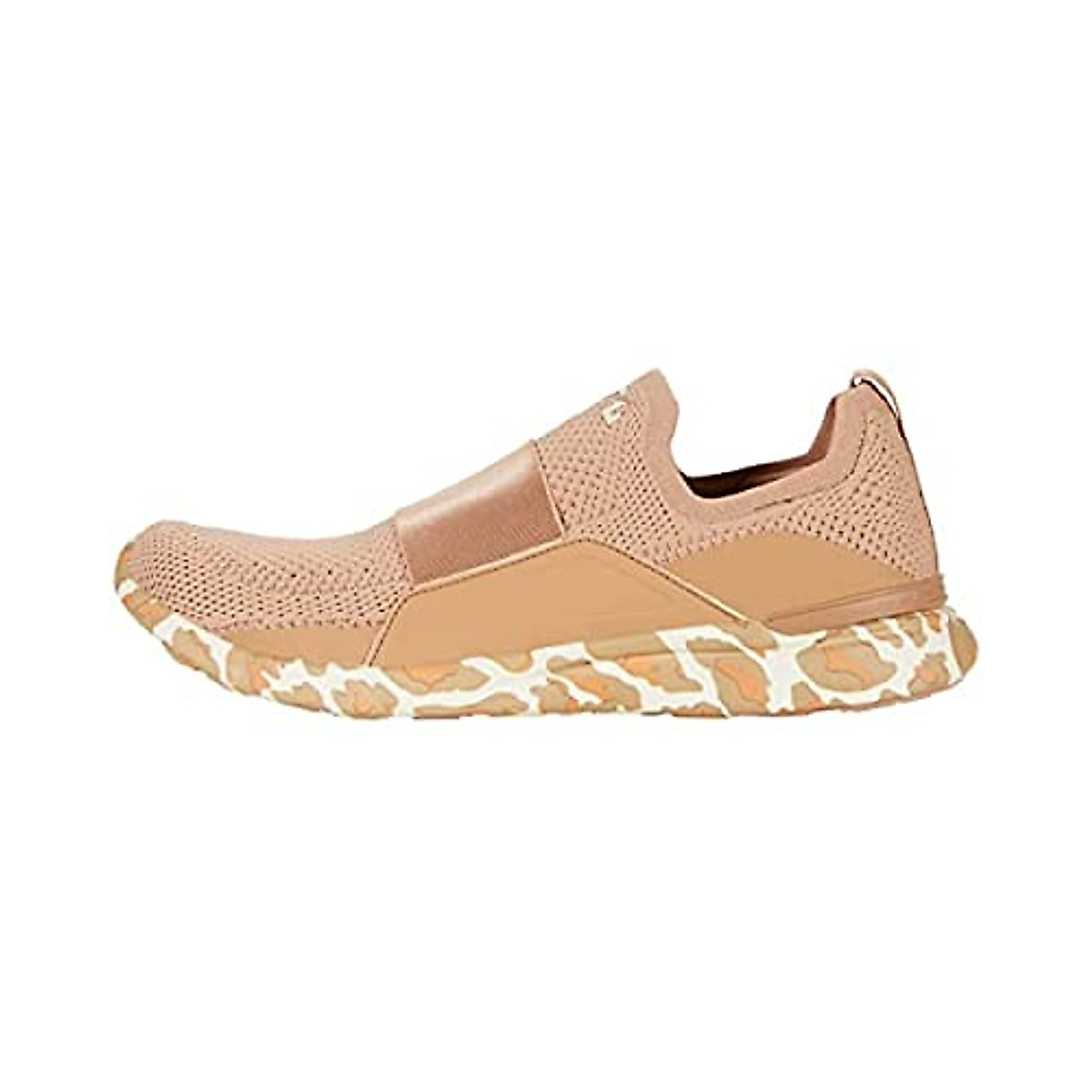 Athletic Propulsion Labs APL Women's Techloom Bliss Sneaker, Caramel/Almond/Leopard, 7