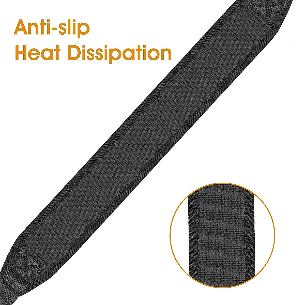 2 Point Gun Sling with Sling Swivels, Thicker and Wider Rifle Sling with Comfortable Neoprene Padded Quick Adjustable Length of AR Sling for Outdoors