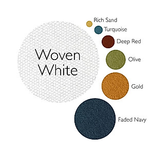 Leick Home 595207 Talipot Palm Indoor Outdoor Area Rug Round 5'3"