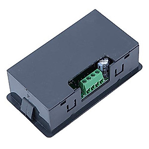 Respicefinem Serial Port Meter 10.0×6.0×3.0 0. 56 in 4 Digit Display Rs485 Serial Port Meter Rtu ASCII Protocal Power Supply Voltage:7~36V 4 Digit 7 Segment Display I2C