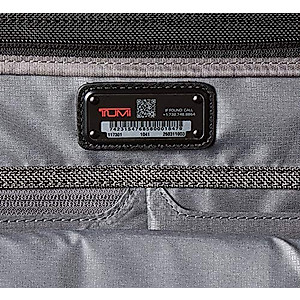 TUMI - Alpha 3 Slim Deluxe Portfolio Bag - Organizer Briefcase for Men and Women - Black