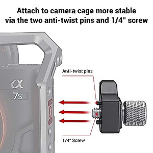 SMALLRIG HDMI Cable Clamp for Sony A7S III Camera Cage - 3000
