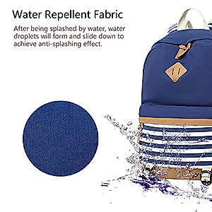 Sqodok Backpack for Teen Girls, Cute Casual Backpack with USB Charging Port, Lightweight Bookbag 15.6'' Laptop Backpack for Middle School High School, Green