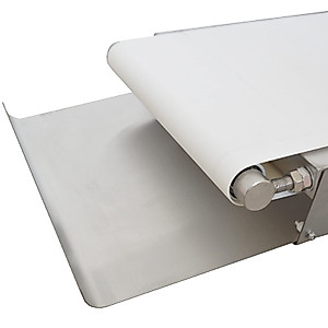 TECHTONGDA Commercial Dough Sheeter Laminated Dough Sheeter Fondant Flattener Pastry Sheeter Countertop Pizza Pasta Press Machine with 65x15.7" Conveyor Belt Professional Bakery Equipment