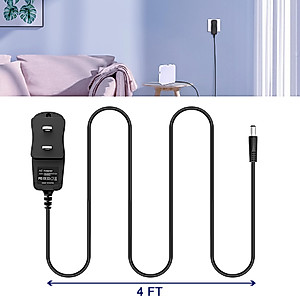 Digipartspower AC Adapter Charger for Unblock Tech Gen3 Pro 16GB UBOX3 UBOX4 TV Box Power Line