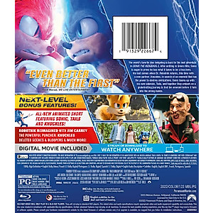 Sonic The Hedgehog 2 [Blu-ray]