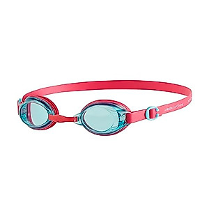 Speedo Jet Junior Goggles (Ecstatic Pink/Aquatic, One Size)