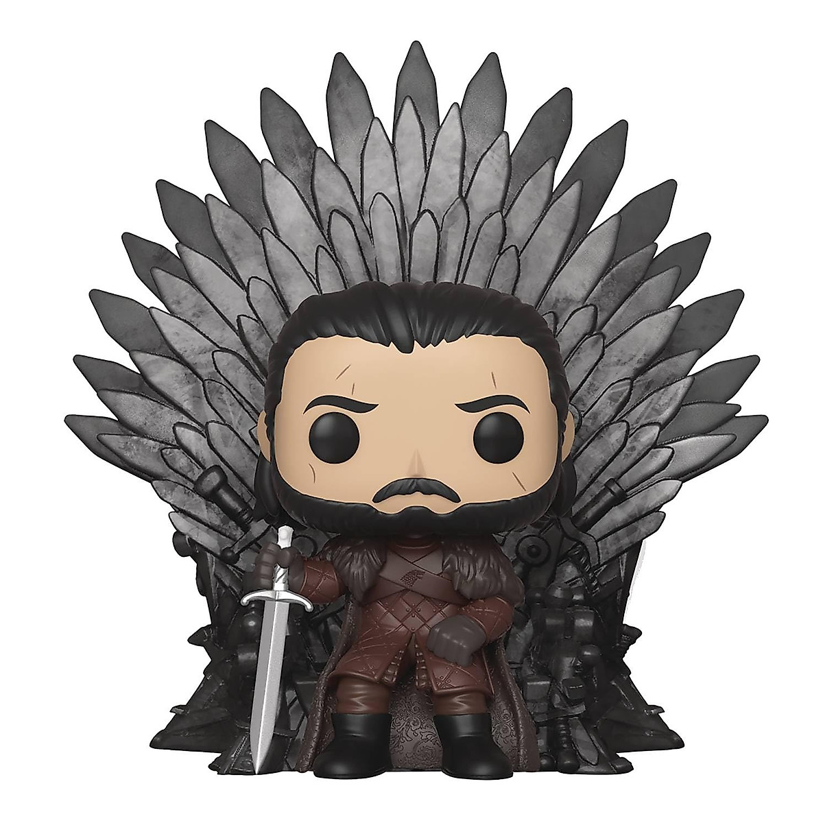 Funko Pop! Deluxe: Game of Thrones - Jon Snow Sitting On Iron Throne