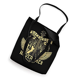 Sock hop costume greaser Babe - Rock N Roll Never Dies Tote Bag