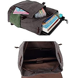 TOBVQOO Anime Backpack One Piece Luffy Canvas Travel Bag Daypack Laptop Bagpacks (Yellow)