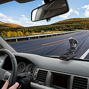 Plozoe Radar Detector Mount,Windshield and Dashboard Radar Holder,Suction Cup Radar Detector Mount,Compatible with UNIDEN Radar Detector Mount etc. (0.98)