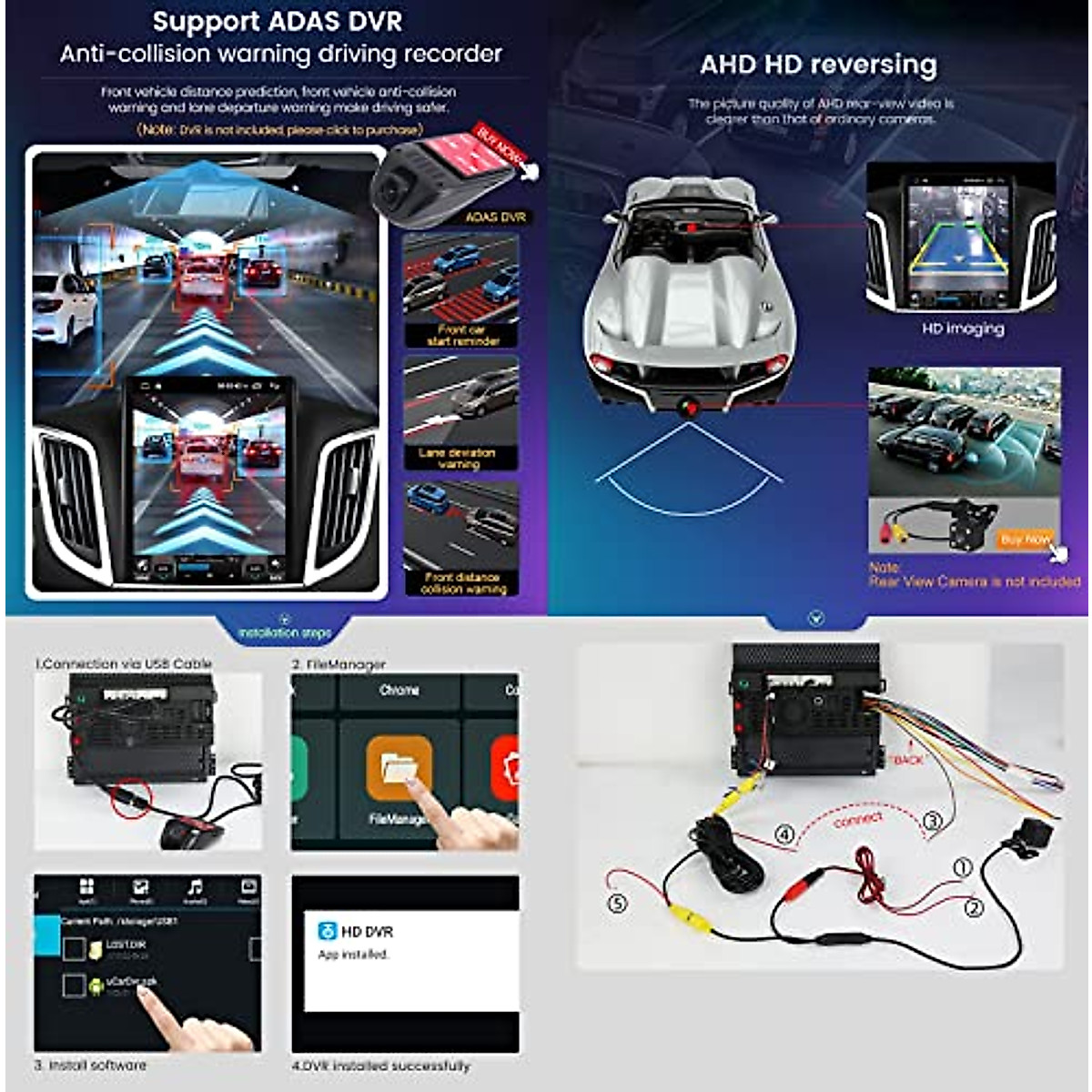 Android 11 GPS Navigation Stereo Radio 9 Inch Touch Screen Multimedia Player, for Chevy Cruze 2008-2013 Support Bluetooth/Steering Wheel Control/FHD/Reversing Camera,TS4 9836 4+64GB