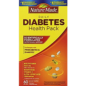 Nature Made Diabetes Health Pack, 60 Packets
