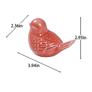 Generic 4-Pack Bird Design Toilet Bolt Caps - Decorative Porcelain Covers for Toilet Bowl Screws, Easy Installation (White)