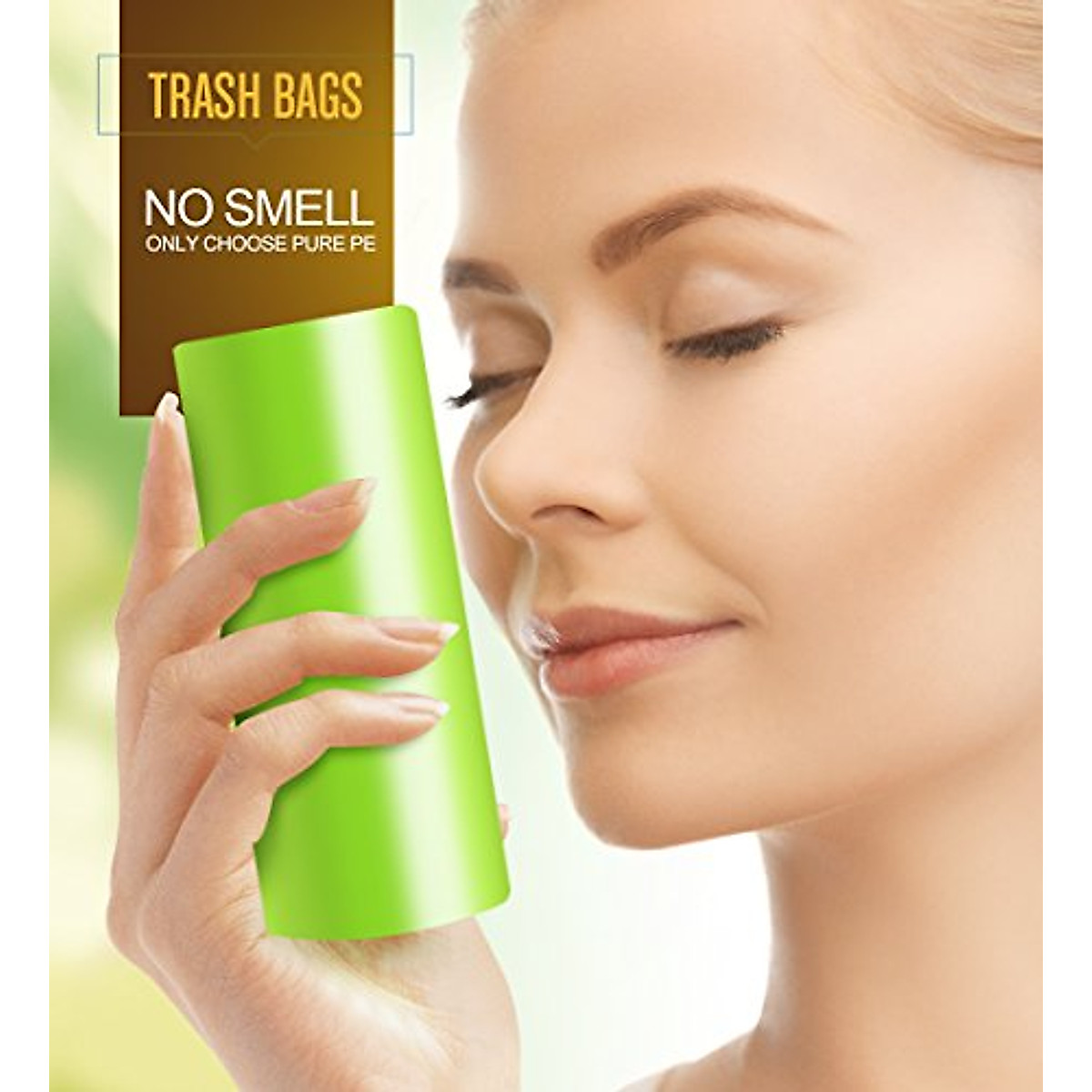 Small Garbage Bags - FORID 4-5 Gallon Trash Bags Durable Trash Can Liners for Home Office Bathroom Bedroom Waste Bin(5 Colors 150 Counts)