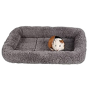 lesypet Cat Beds for Indoor Cats, Small Cat Bed for Curl Sleep Plush Cushion Washable Pet Bed for Small Dog with Anti-Slip Bottom, Small 16.5" x 11"