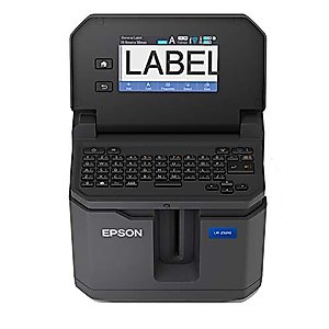 LABELWORKS Epson LW-Z5010PX Industrial Label Maker - Complete Printer Kit with Accessories, PX 147' Bulk Label Rolls, Desktop Label Printer