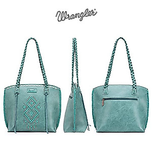 Montana West Wrangler Purses and Handbags for Women Top Handle Ladies Shoulder Bag