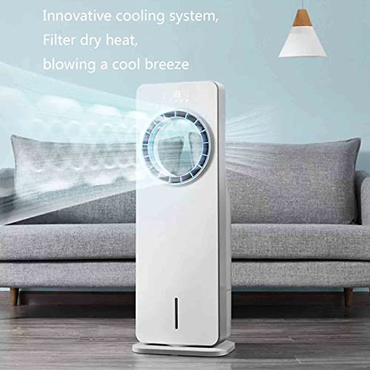 Portable air conditioner,3-IN-1 Air Cooler,cooling fan,Dual Cooling, Touchable,noise reduction wind wheel,ac unit for bedroom,humidifier,power saving,suitable for bedroom,office,RV