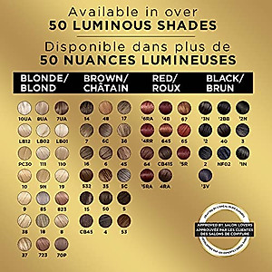 L'Oreal Paris Fade-defying + Shine Permanent Hair Color, Rich Luminous Conditioning Colorant, up to 8 Weeks Of Fade-Defying Hair Color, 70P - Dark Lilac Opal Blonde