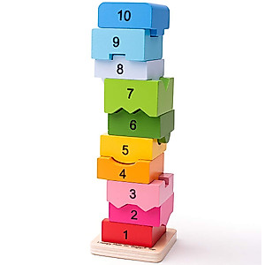 Bigjigs Toys Number Tower