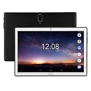 10.1 Inch HD Smart Tablet 2GB RAM 32GB ROM Dual SIM Dual Standby Tablet 3 Card Slots Design for Work and Entertainment (US Plug)