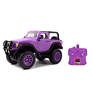 Jada Toys GIRLMAZING Jeep R/C Vehicle (1:16 Scale), Purple
