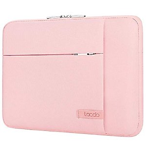 Lacdo Laptop Sleeve Case for 14 inch New MacBook Pro M2 / M1 Pro Max A2779 A2442 2023-2021, 13.5 inch Microsoft Surface Laptop 5 4 3 2 1/13.5" Surface Book 3 2 1 Computer Bag Water Resistant, Pink