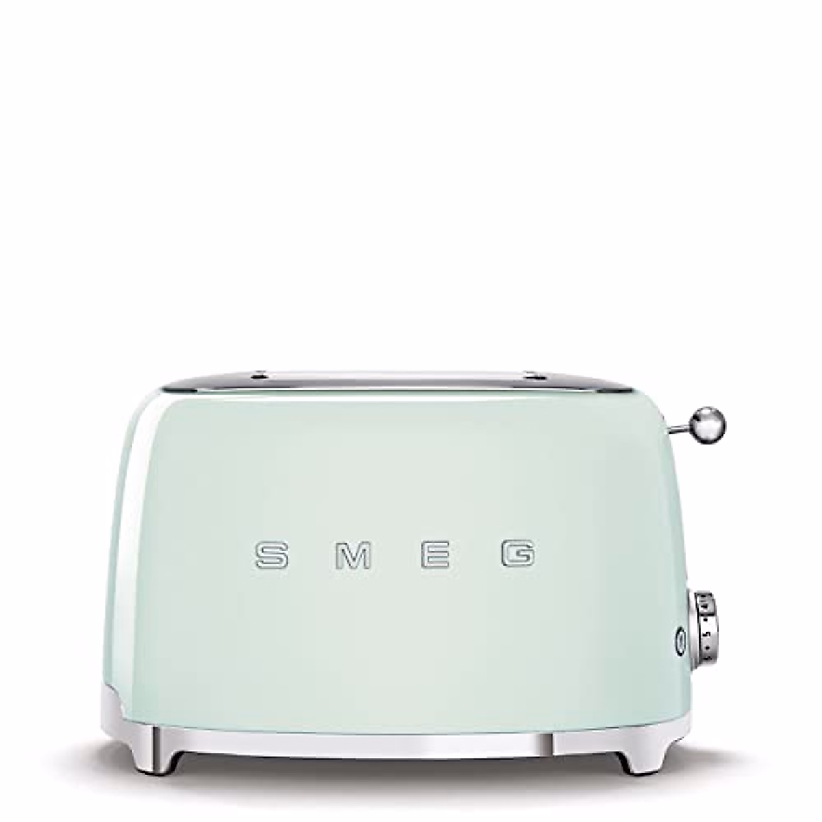 Smeg TSF01PGUS 50's Retro Style Aesthetic 2 Slice Toaster, Pastel Green