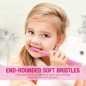 Vekkia Kids Electric Toothbrush and Replacement Heads Purchased Together Save 10%