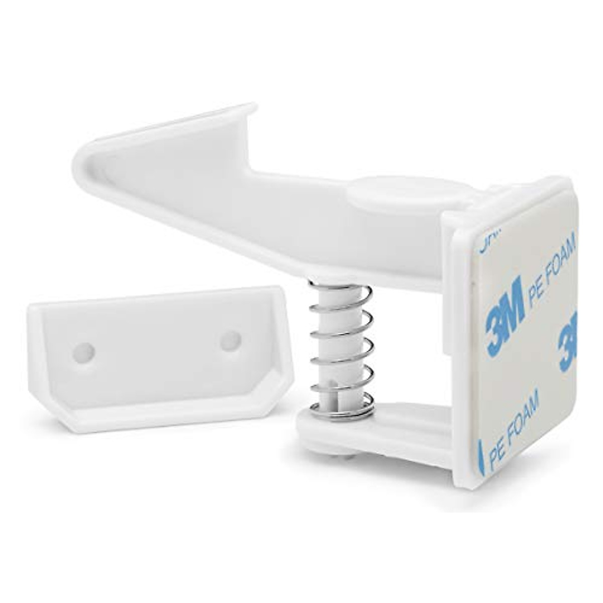 Cabinet Locks Child Safety 12 Pack | Baby Safety Cabinet Locks NO Drilling 3M Adhesive Baby Proof Drawer Lock Child proofing cabinets latches for Kids Latch for Drawers & Door Child Safety Locks