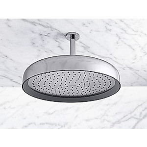 KOHLER 26291-G-BL Statement Round 12" Single-Funtion 1.75 gpm Rainhead, Matte Black