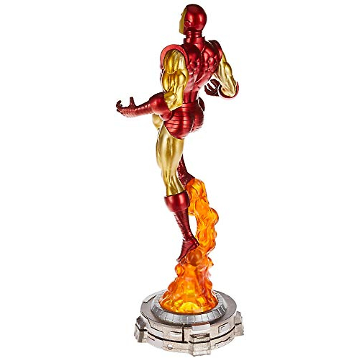 Diamond Select Toys Marvel Gallery Classic Iron Man PVC Figure Statue, Gold