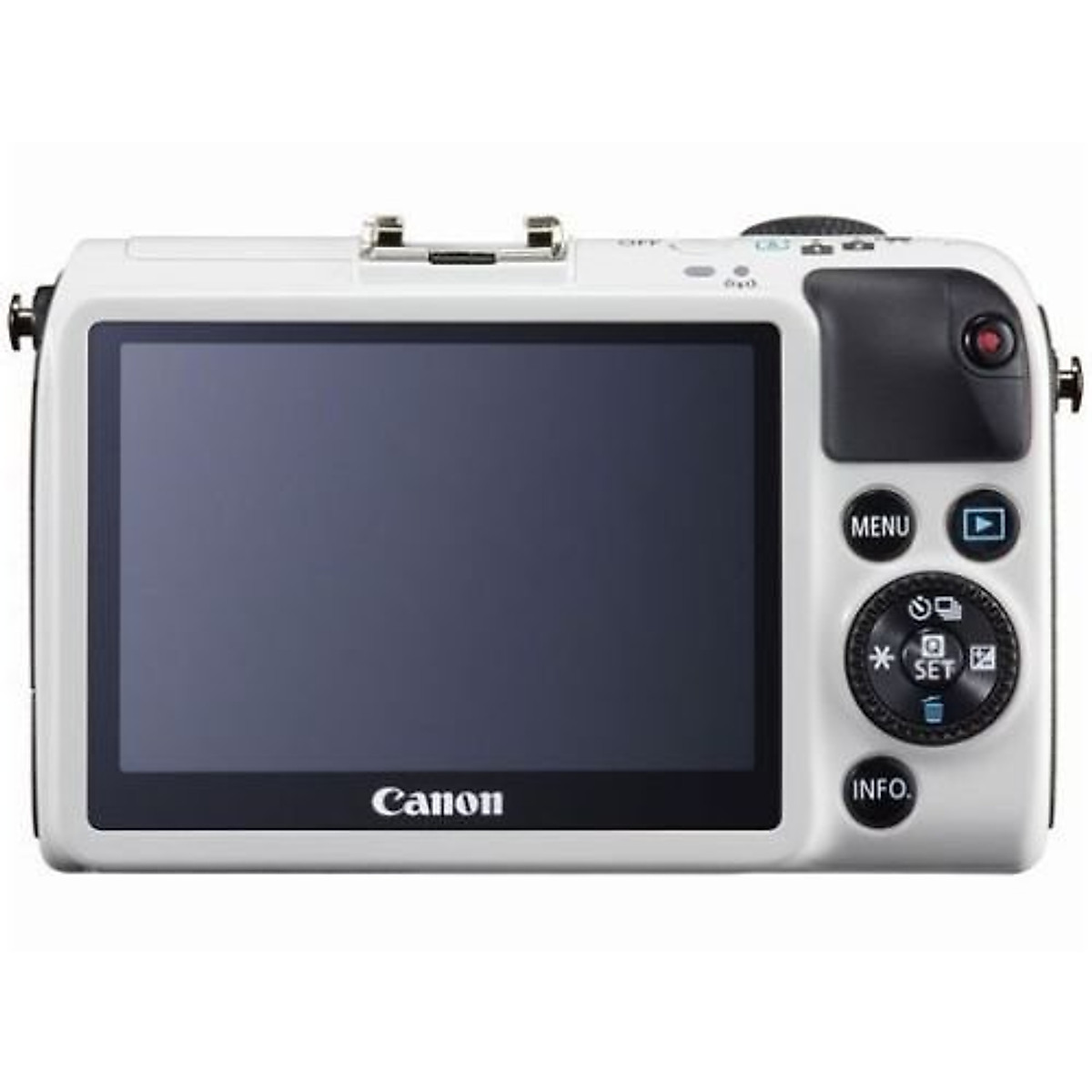 Canon EOS M2 Mark II 18.0 MP Digital Camera with 18-55MM F/3.5-5.6 IS EF-M STM Lens (White) - International Version (No Warranty)