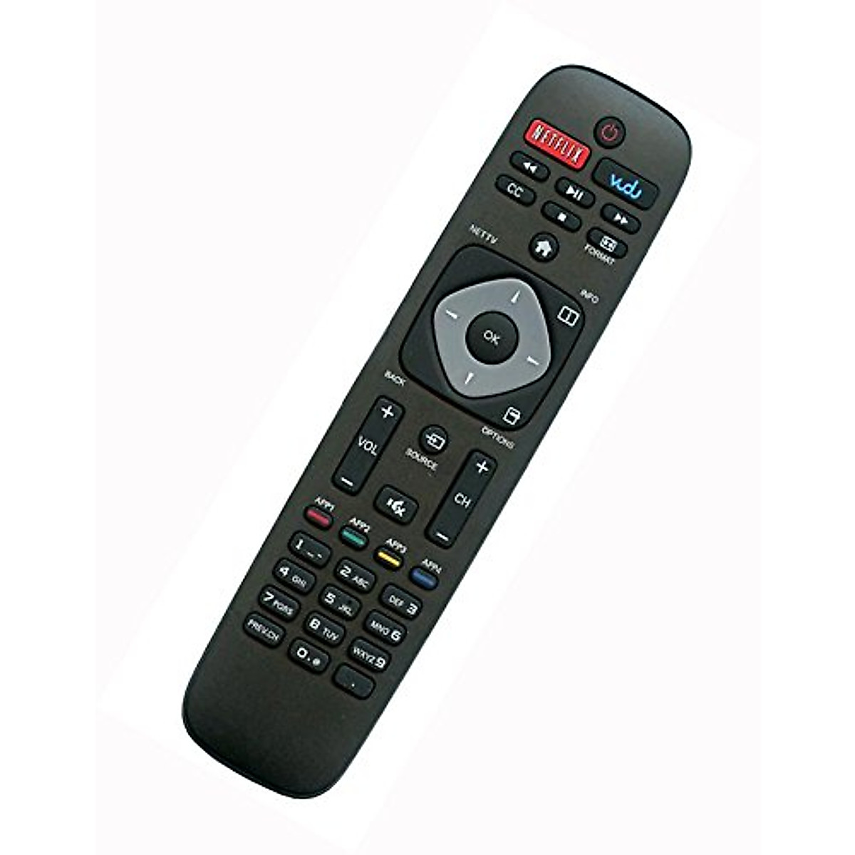 Universal Remote Control for Philips TV, Remote Replacement for All Philips LCD LED 4K UHD Smart TV