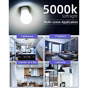 MASTERY MART A19 Light Bulbs, 100W Equivalent, 5000K Daylight White, E26 Base, 14W 1500 Lumens Led Bulbs, Non-Dimmable, Energy Star, UL Listed, Lighting for Bedroom Living Room Home Office-12 Pack