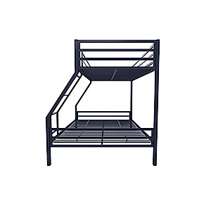 Novogratz 4146629N Maxwell Metal Bunk Bed, Twin over Full