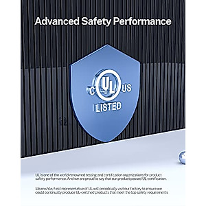 Charger for MSI Gaming Laptop - (UL Certified Safety), 180W, 150W, 120W, Round Connector