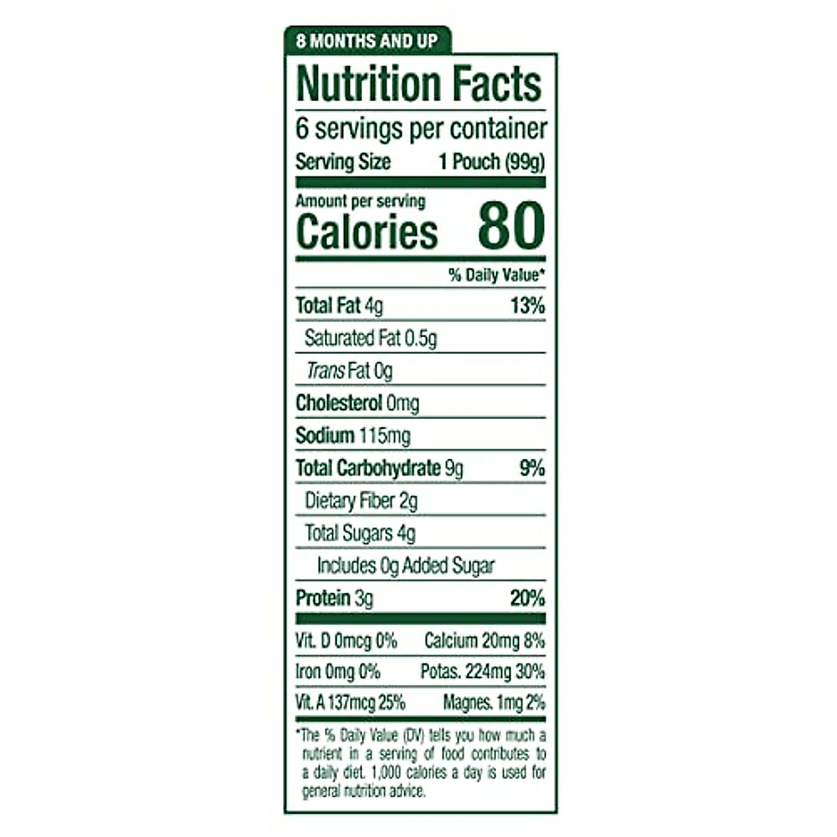 Sprout Organic Baby Food, Stage 2 Pouches, Homestyle Vegetables and Pear with Chicken Broth, 3.5 Oz Purees (Pack of 12)