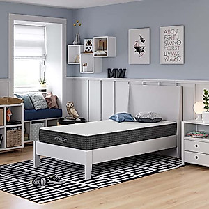 Modway Aveline Memory Foam Bed Mattress Conventional, Twin,Firm, White