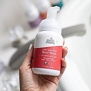 Earth Mama Simply Non-Scents Foaming Hand Soap | Fragrance-free with Organic Calendula + Rooibos for Sensitive Skin, 5.3-Fluid Ounce