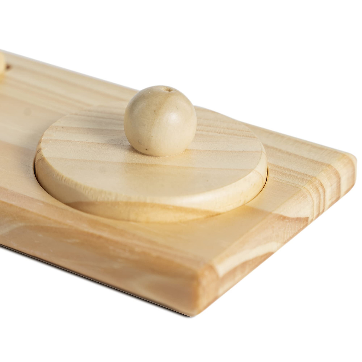 Handreamy Organic Geometric Wooden Puzzles Toys with Pattern Blocks & Boards | Educational Shape Recognition for Toddlers | Preschool Learning Activities for Kids Ages 3+