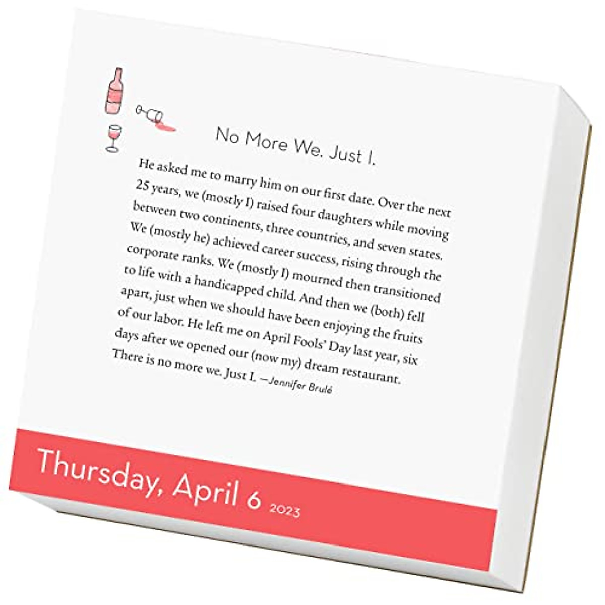 Tiny Love Stories Page-A-Day Calendar 2023: A Year of Big Love in Small Bites