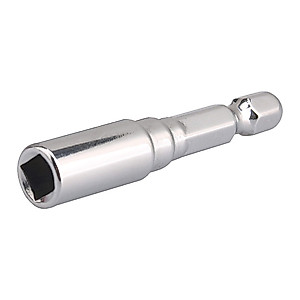 Sevender 1 Pack Head Replacement Drill Drum Key for Super-fast Tuning Silver