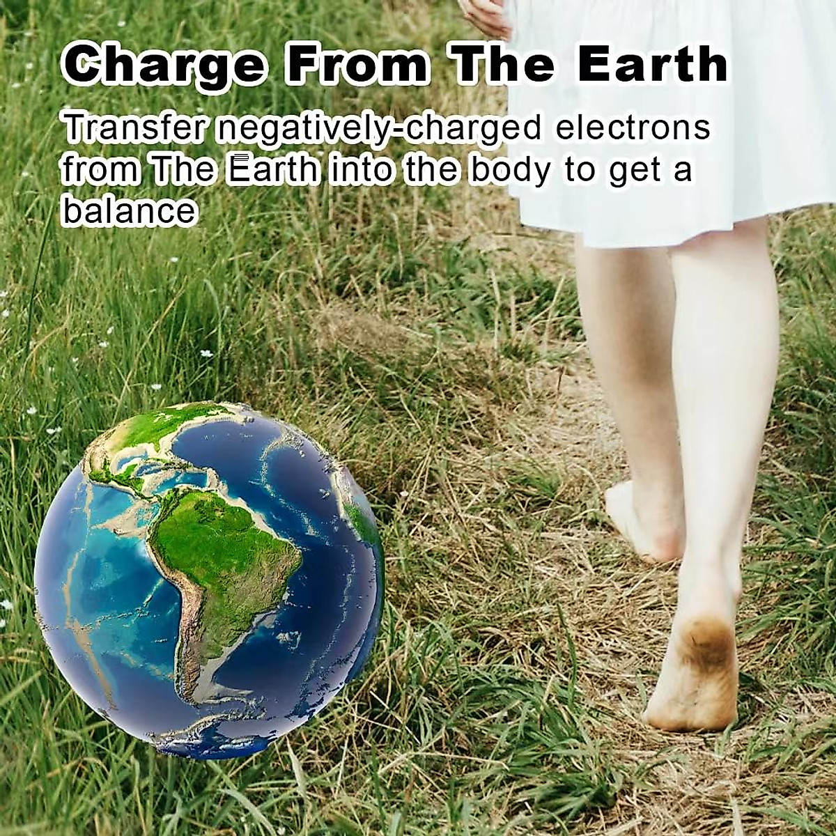 WAUZOBLE Grounding Mat kit, Breathable Grounding Pad, Grounding Mattress with Grounding Wire, Improving Sleep and Relieving Stress for Better Work(54 * 78inch)