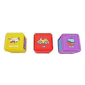 Replacement Parts for Fisher-Price Train - FFN34 ~ Laugh and Learn Crawl Along Train ~ 3 Replacement Blocks
