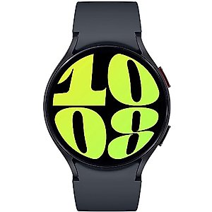 Samsung Galaxy Watch 6 44mm Aluminum Smartwatch w/ Fitness Tracker, Heart Monitor, BIA Sensor, Advanced Sleep Coaching, Bluetooth – Graphite