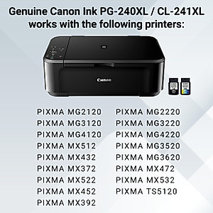 Canon PG-240 XL / CL-241 XL Amazon Pack
